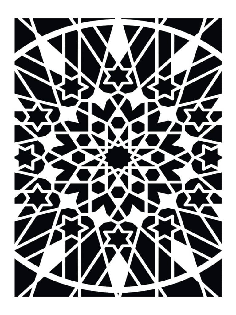 DC STENCIL MODEL-9 15X20 • Cadence Boya